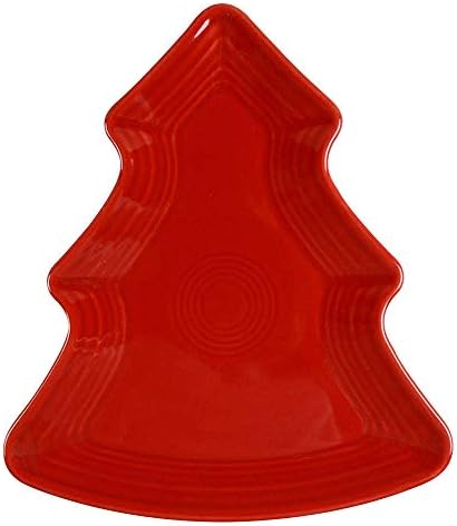Amazon.com: Fiesta Meadow Ceramic Tree Shaped Plate : Home & Kitchen