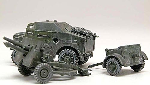 Airfix Quickbuild Vintage Classics 25PDR Field Gun & Quad 1:76 Military ...