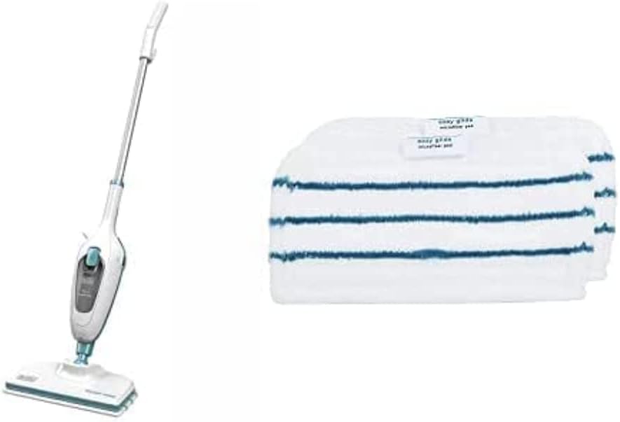 Bundle of BLACK+DECKER - Balai Vapeur avec Nettoyeur à Main et 5 ...