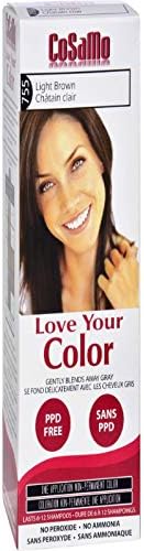 Amazon.com : CoSaMo Love Your Color, No Ammonia, No Peroxide Hair Color ...