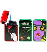 Amazon.com: Zengaz Prefilled 3 Pack Cool Torch Lighters - Refillable ...