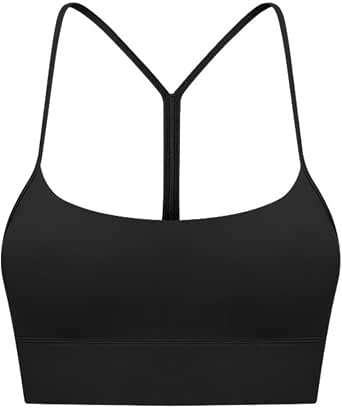 Women Padded Sports Bras Seamless No Underwire Comfort Fitness ...