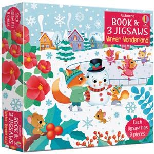 Winter Wonderland - Book & 3 Jigsaw Puzzles (3 x 9pcs): 9780794551339 ...