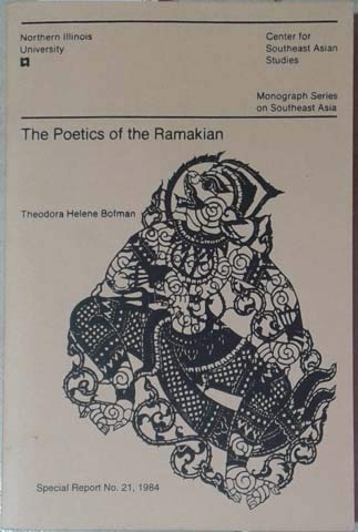 Buy The Poetics of the Ramakian Book Online at Low Prices in India ...