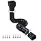 Gutterlix Flexible Gutter Downspout Extensions, Connectable Downspout ...