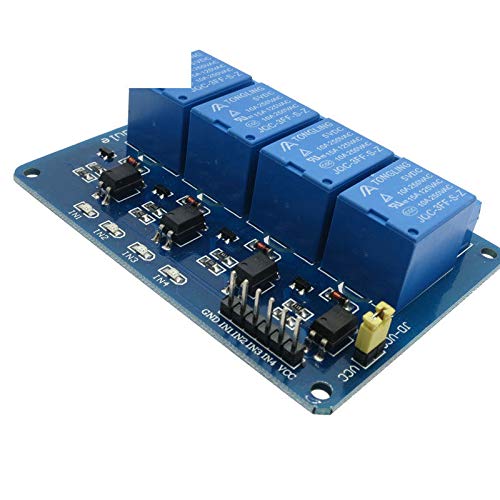 10pcs/lot With optocoupler 4 channel 4-channel relay control panel PLC ...