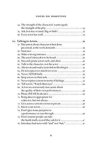 Snapklik.com : Notes On Directing: 130 Lessons In Leadership From The ...