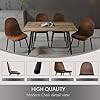 Amazon.com - Hilknen Small Dining Table Set for 4, Modern Dining Table ...