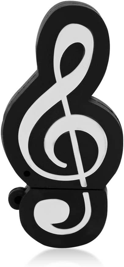 Amazon.com: 128GB USB 2.0 Flash Drive Cartoon Musical Note Shape Pen ...