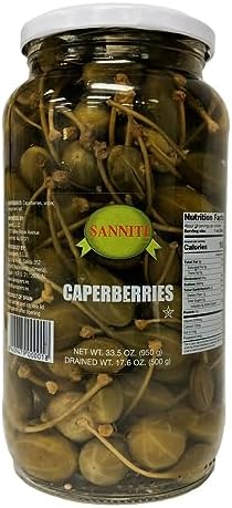 Amazon.com : Sanniti Spanish Imported Premium Capers in Vinegar and ...
