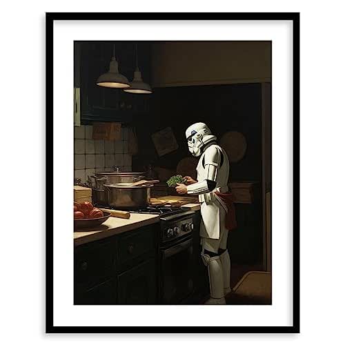 Amazon.com: Star Wars Kitchen Art Prints - Premium Giclee Fine Art ...