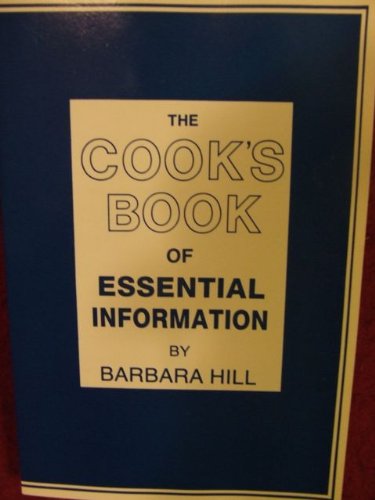The cook's book of essential information: A kitchen handbook : Amazon ...
