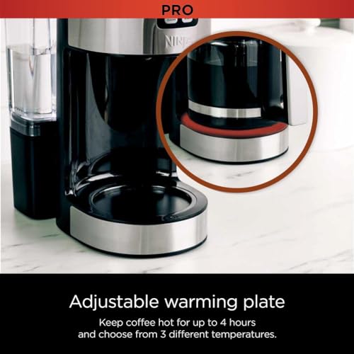 Ninja CFP301 DualBrew Pro Specialty 12-Cup Drip Maker with Glass Carafe ...