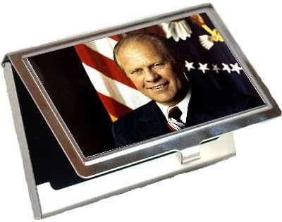 Amazon.com : President Gerald Ford Business Card Holder : Office Products