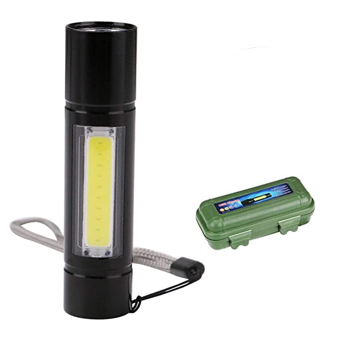 Rechargeable Zoom LED Light Torch : Amazon.in: Sports, Fitness & Outdoors