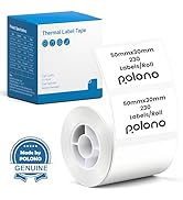 Amazon.com : POLONO PM220S Label Maker Machine with Tape, 2 Inch ...