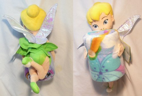 Disney Fairies Tinkerbell Doll Pillow and Throw Set : Amazon.in: Toys ...