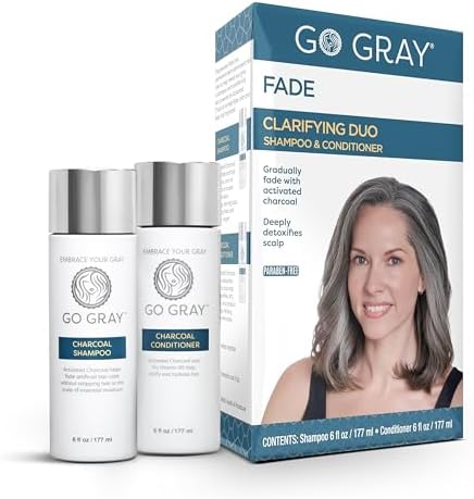 Amazon.com : Go Gray Treatment System (Fade), Clarifying Duo Shampoo ...