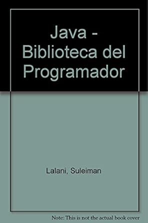 Amazon | Java. Biblioteca del programador | Java