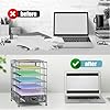 Amazon.com: Samhe 6-Tier Paper Organizer for Desk, Letter Tray with ...