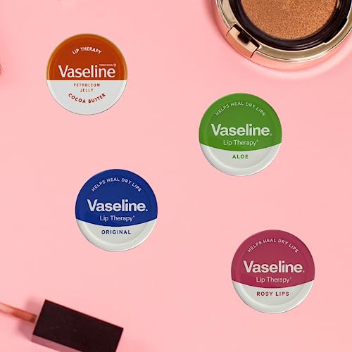 Vaseline Lip Balm – Petroleum Jelly – Lip Therapy – Original, Coco ...
