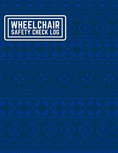 Wheelchair Safety Check Log: Daily Routine Inspection, Safety ...