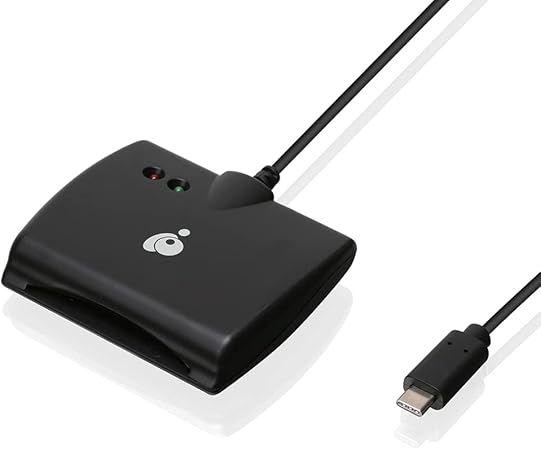 Amazon.com: IOGEAR USB-C Common Access CAC Smart Card Reader - DOD ...