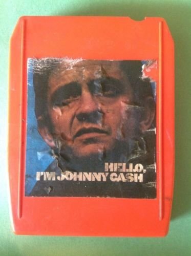 JOHNNY CASH Hello I'm Johnny Cash 8 Track Tape - Amazon.com Music