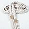 Amazon.com: Ribbonlic Handfasting Cord Wedding Lasso Rope with Pendants ...