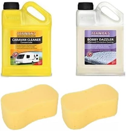 Roaduserdirect Packages Fenwicks Caravan Cleaner 1L & Bobby Dazzler ...