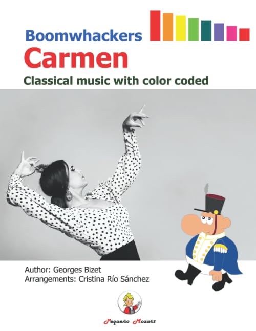 Boomwhackers Carmen: Classical music with color coded (Easy songs to ...