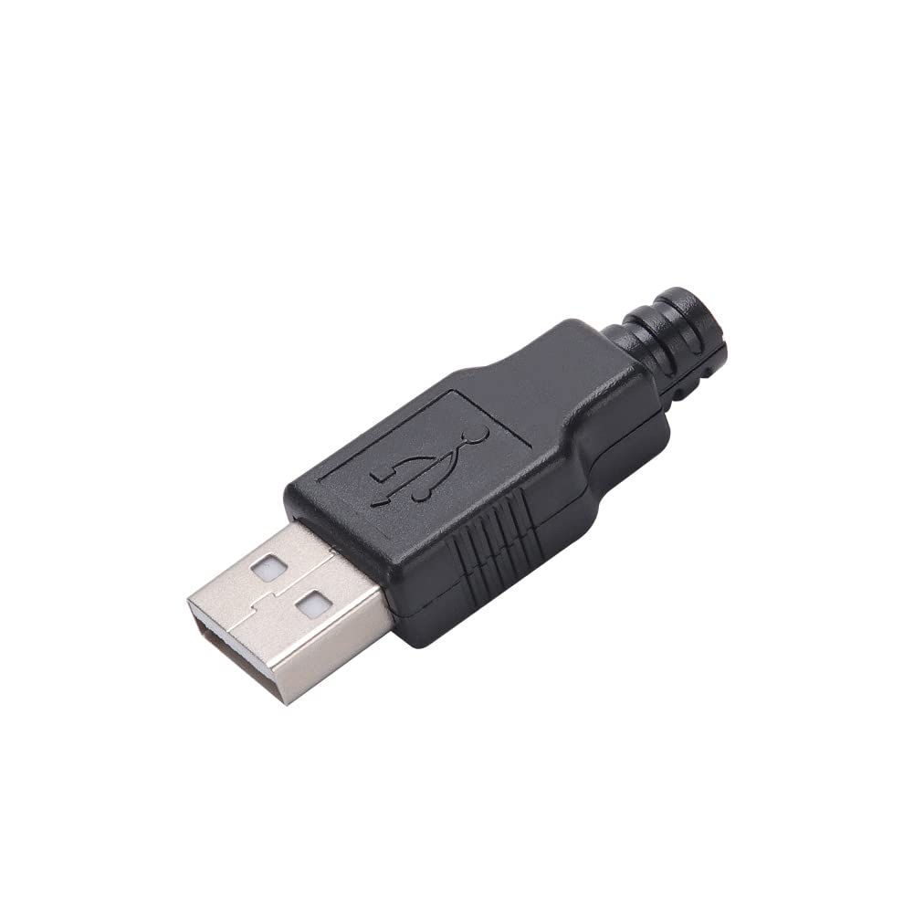 VooGenzek 12 Set Connector, USB 2.0 Type A Connector, Jack Solder USB ...