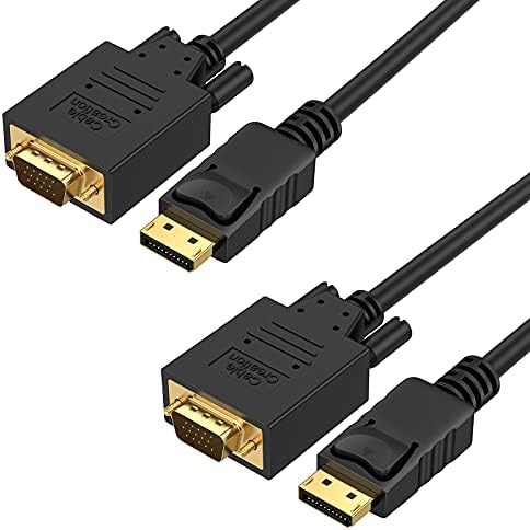 Amazon.com: Cable Matters DisplayPort to VGA Cable (DP to VGA Cable) 6 ...