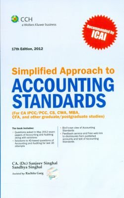 Buy Simplified Approach to Accounting Standards Book Online at Low ...