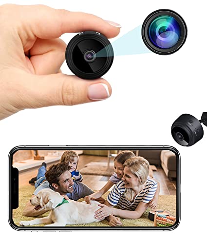 Phouqtem Mini Spy Camera WiFi Hidden Camera Spy Camera with Motion ...