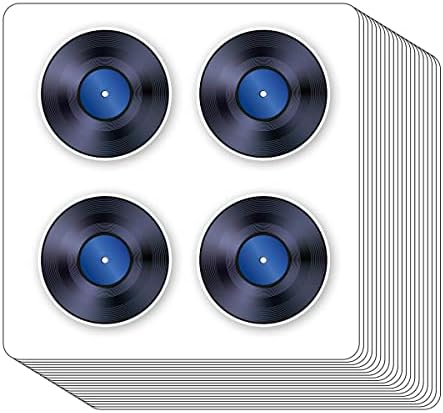 Amazon.com: NOLITOY Vinyl Record Wall Stickers 16pcs Vintage Vinyl ...