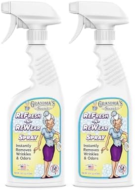 Amazon.com: Grandma's Secret Wrinkle Remover Spray - Easily Removes ...