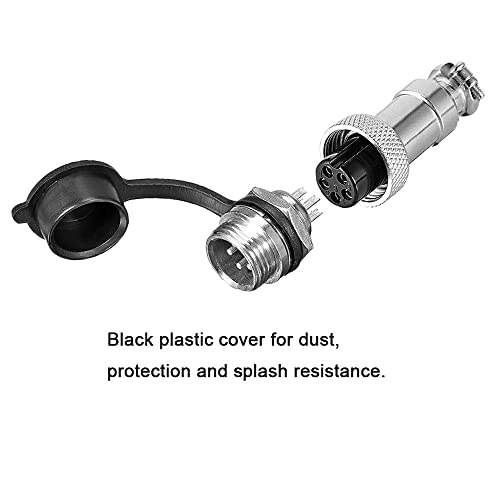 Circular Connectors Connectors 5 Pins 5 PCS 5 Pin Female & Male ...