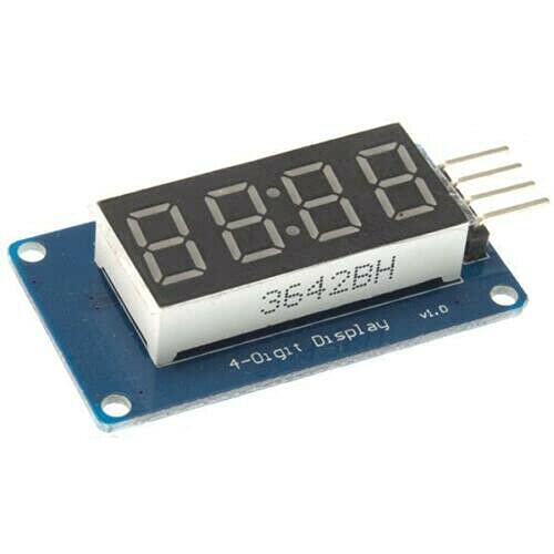 UMTMedia® 4 Bits Digital Tube LED Display Module with Clock Display ...