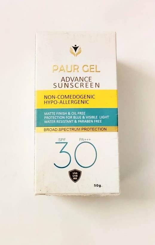 PAUR GEL ADVANCE SUNSCREEN WITH SPF 30+ : Amazon.in: Beauty