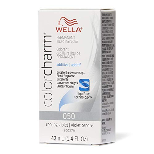 Wella Color Charm Permanent Liquid Hair Color for Gray Coverage 5RG ...