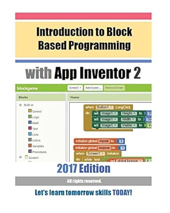Introduction to Block Based Programming with App Inventor 2: 2017 ...