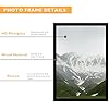 Amazon.com - QOTIB 15x23 Picture Frame Black for Wall Mounting ...