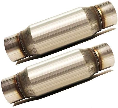 Amazon.com: 2.5" straight Universal Glasspack Muffler Resonator ...