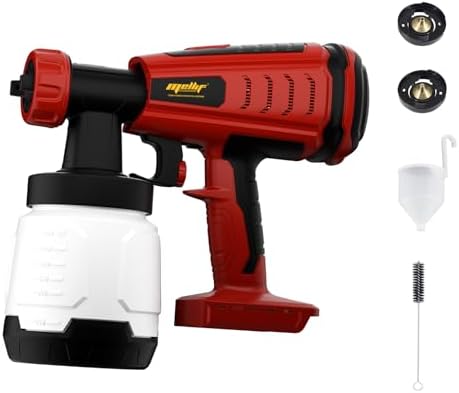 Amazon.com : Cordless Paint Sprayer for Milwake N18 18V Battery, 200W ...