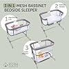 Amazon.com: KoolerThings 3 in 1 Baby Bassinet, Bedside Sleeper ...