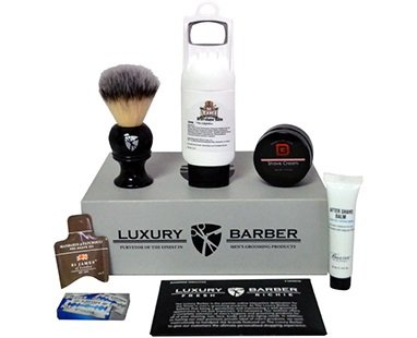 Amazon.com : Luxury Barber Men's Shave Box - One of the Best Gifts for ...