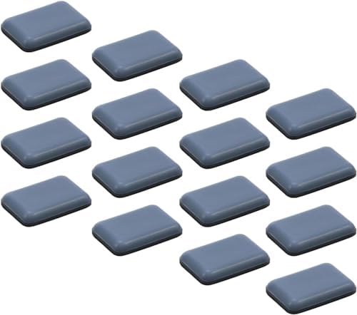 Amazon.com: MY MIRONEY Rectangle Self-Stick Furniture Sliders 1.4" x 1 ...