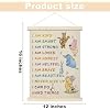 Amazon.com: Tillfuru Inspirational Winnie Poster Hanger, Nursery Wall ...