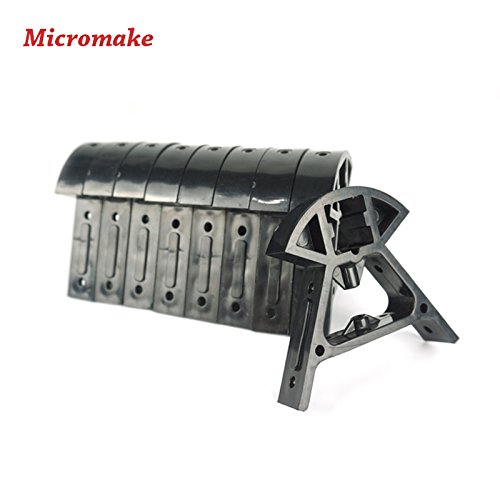 Micromake 3D Delta Printer Parts Kossel Mini K800 Injection Plastic Top ...